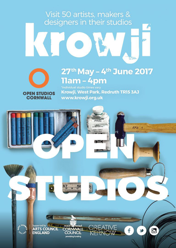 Open Studios at Krowji in Redruth 27th May – 4th June | ella carty